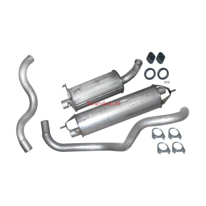 Volvo Exhaust set 240+260 stainless steel B21+B23+B230 1983-1993 264 ...