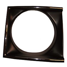 "Right Volvo 240 Headlight Rim - Square, Round Headlight, Part No 1246572"