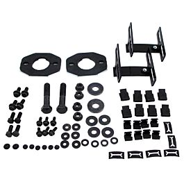 Volvo Bumper mounting set black plastic cover rear 240 242 244 245 (NO ...