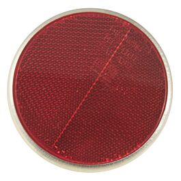 "Aluminium Volvo Reflector Duett+P1800 Coupe, 83mm - Part No. 656086"