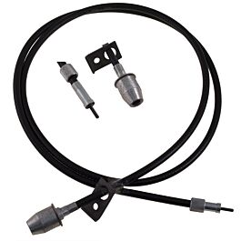 "Volvo PV544 & Amazon B16 M4 Speedometer Cable, 161cm, 11mm - Part 660840"