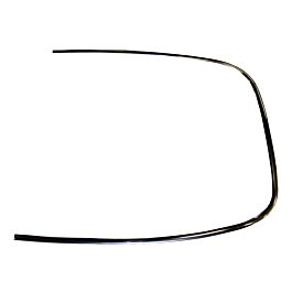 "Right Rear Window Trim for Volvo P1800 Coupe - Part No. 669329"