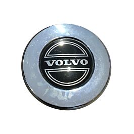"Chrome Hub Cap for Volvo 740 - Genuine Volvo Part No. 3518971"