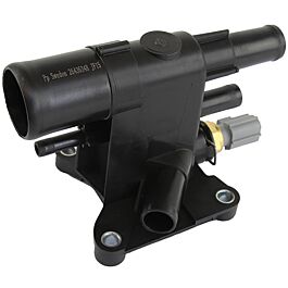 "Premium Volvo Thermostat Housing, Genuine Part No. 31316348_B"