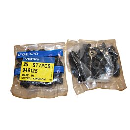 Volvo Plastic nut 4.8mm Volvo various models 2000+ Volvo part number 949125